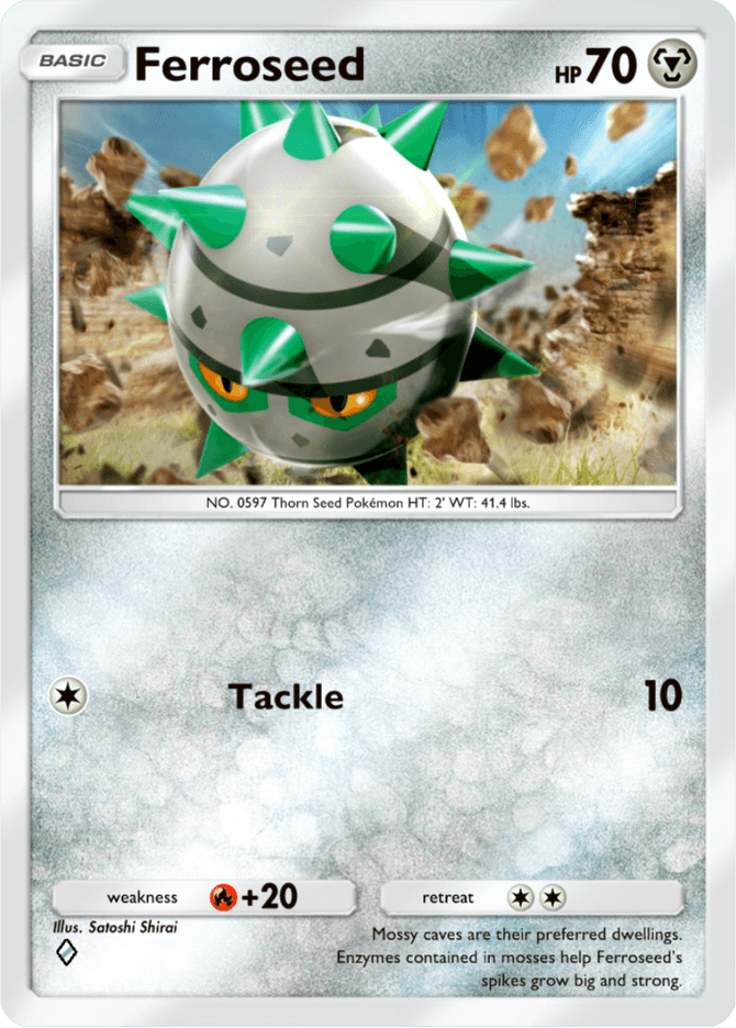 Ferroseed (B2-115) Card | Pokémon TCG Pocket — Pocket Cards