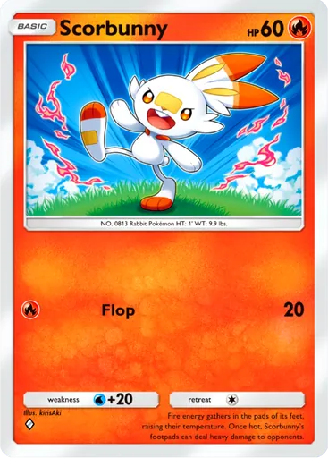 Scorbunny (B2-024) Card | Pokémon TCG Pocket — Pocket Cards